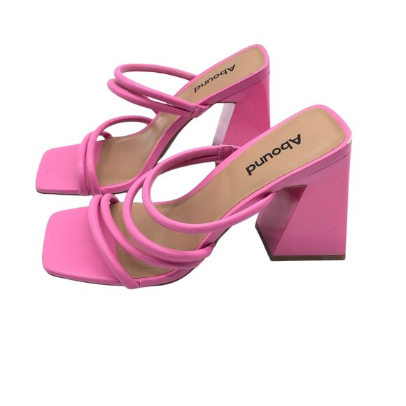 Abound | Shoes | Abound Austyn Tubular Strappy Block Heeled Sandal ...